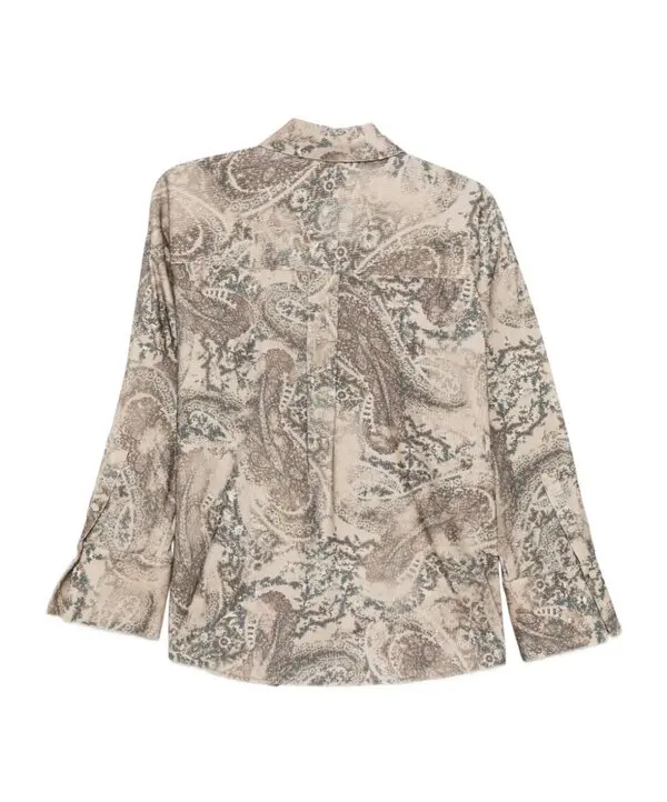 Liu Jo Paisley-print Long-sleeve Shirt