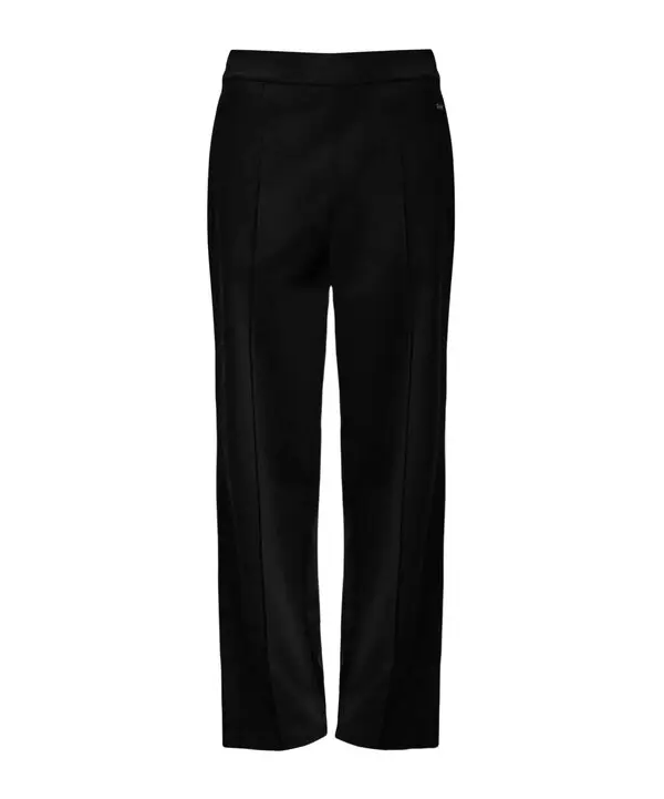 Calvin Klein Logo-plaque Wide-leg Trousers