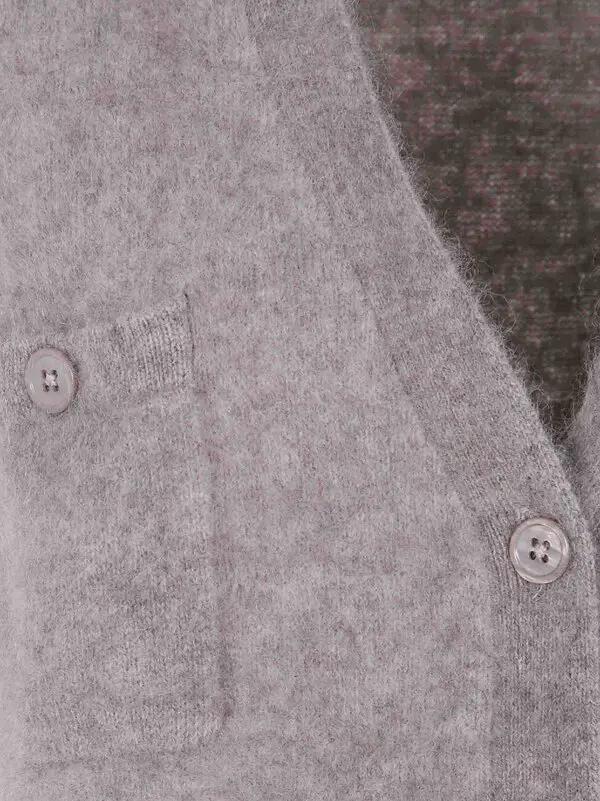P.a.r.o.s.h Button-front Knit Vest