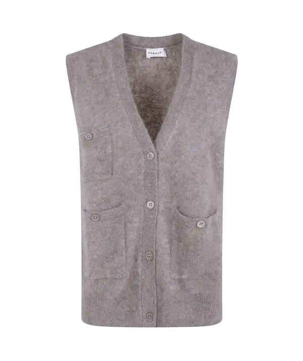 P.a.r.o.s.h Button-front Knit Vest - No