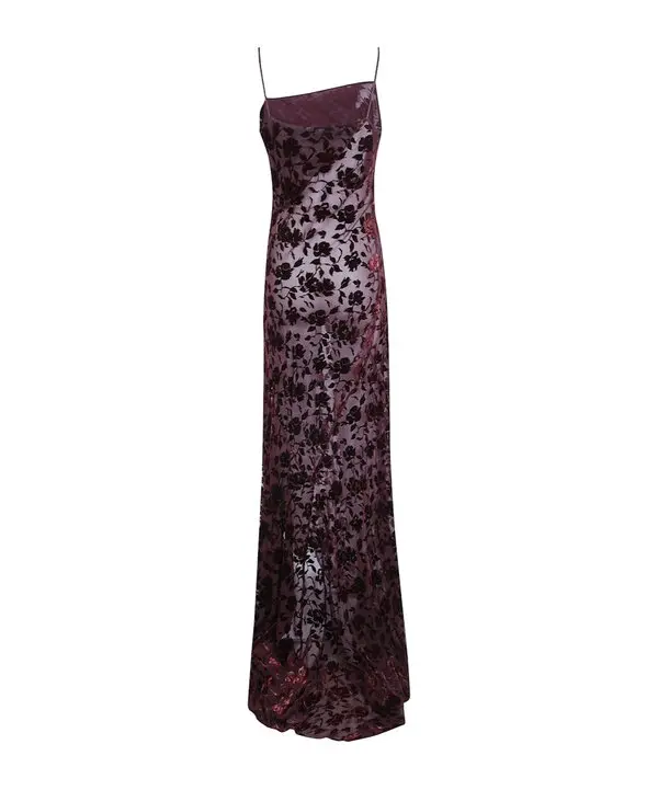 ANN DEMEULEMEESTER Aaricia Long Bias Slip Dress