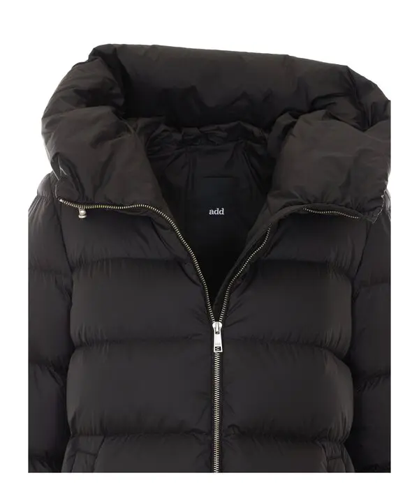 Add Long-sleeved Down Jacket