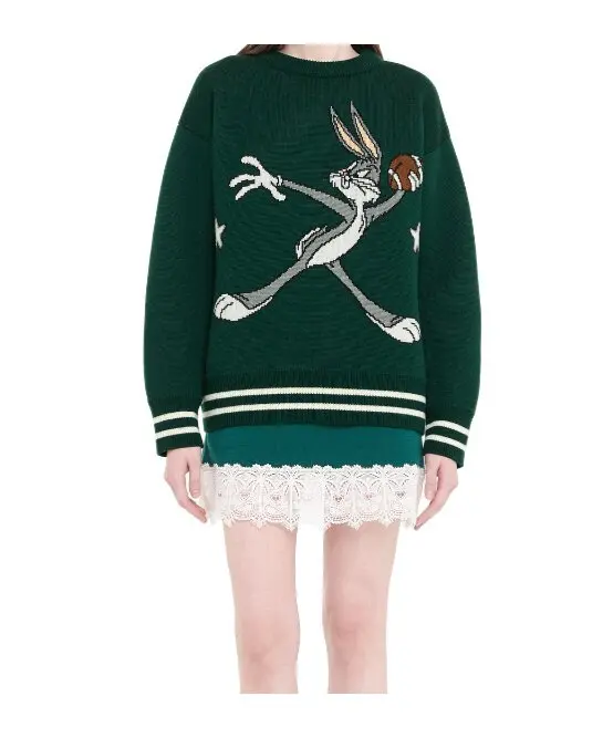 Alanui X Looney Tunes Bugs Bunny Long-sleeve Sweater