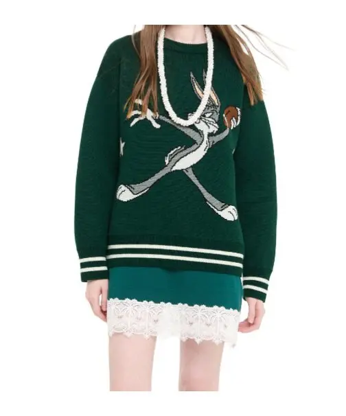 Alanui X Looney Tunes Bugs Bunny Long-sleeve Sweater