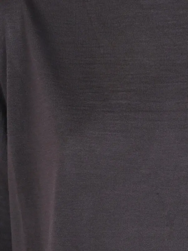 MRZ Cropped Oversized Round Neck Sweater