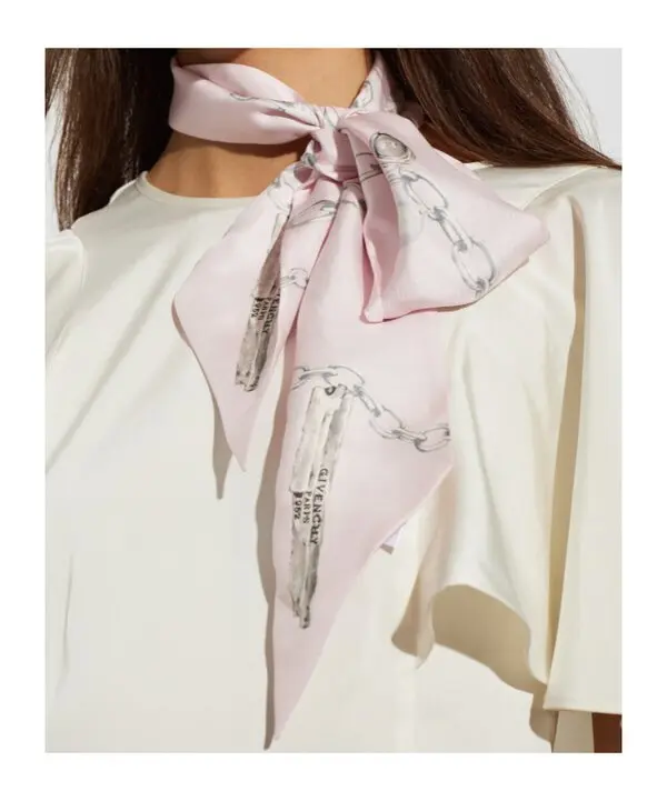 Givenchy Pointed Silk Scarf