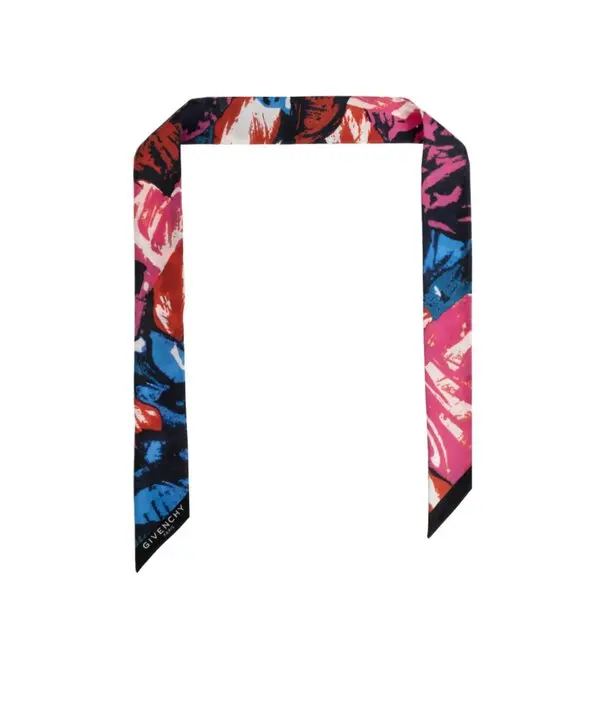 Givenchy Pointed Silk Scarf - Multiple Colors