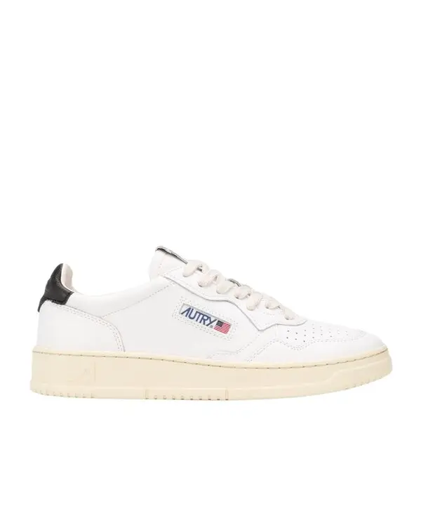 AUTRY Round-toe Sneakers - Whtblack
