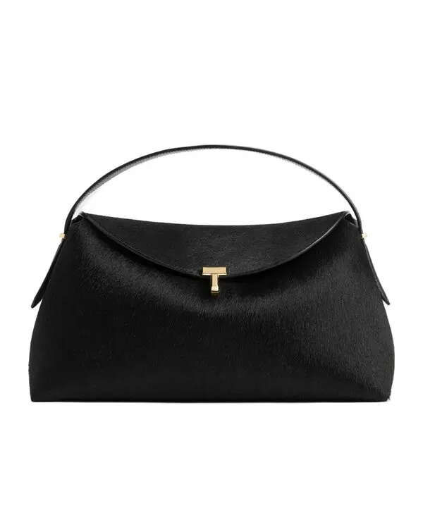 TOTEME Logo Plaque Top Handle Bag