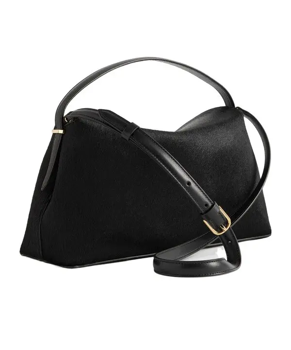 TOTEME Logo Plaque Top Handle Bag