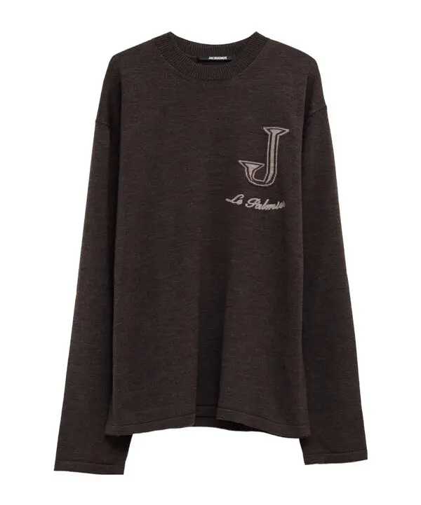 Jacquemus Graphic Logo Pullover