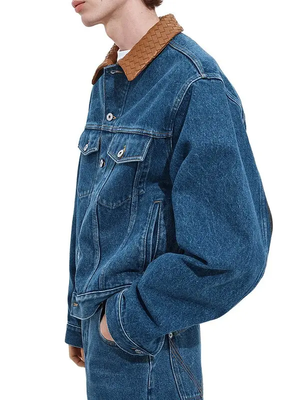Bottega Veneta Medium Indigo Wash Denim Jacket