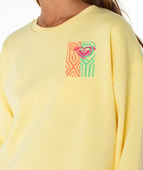 Roxy Morning Stroll Crewneck