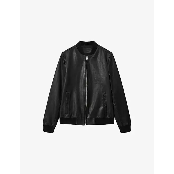 ALLSAINTS Morten Regular-fit Leather Bomber Jacket