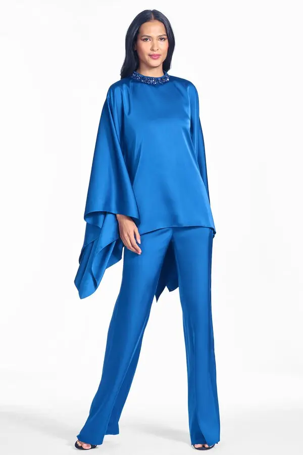 Sachin & Babi Veda Embellished Blouse - Neptune