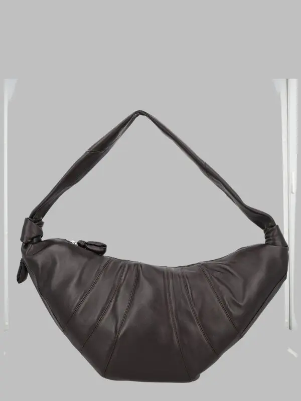 LEMAIRE Croissant Leather Shoulder Bag