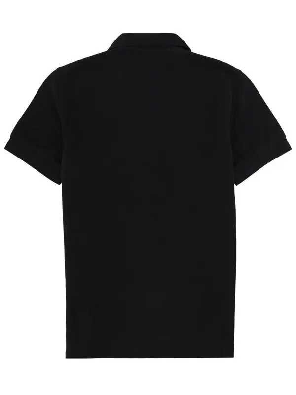 TOM FORD Polo In Lyocell E Cotone - Black