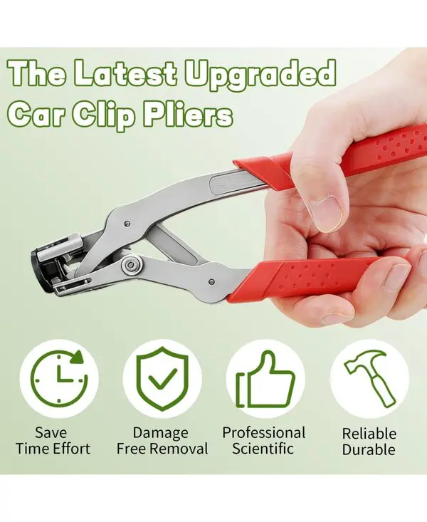 XDOVET Car Clip Pliers Panel Removal Tool Auto Fastener Trim Disassembly
