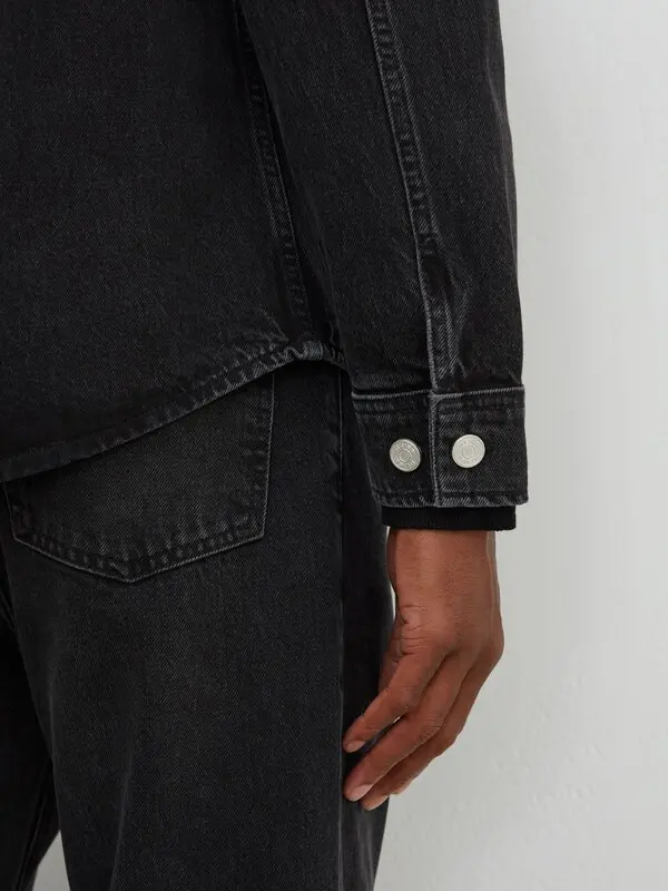 REISS Dylan Twin-pocket Denim Jacket