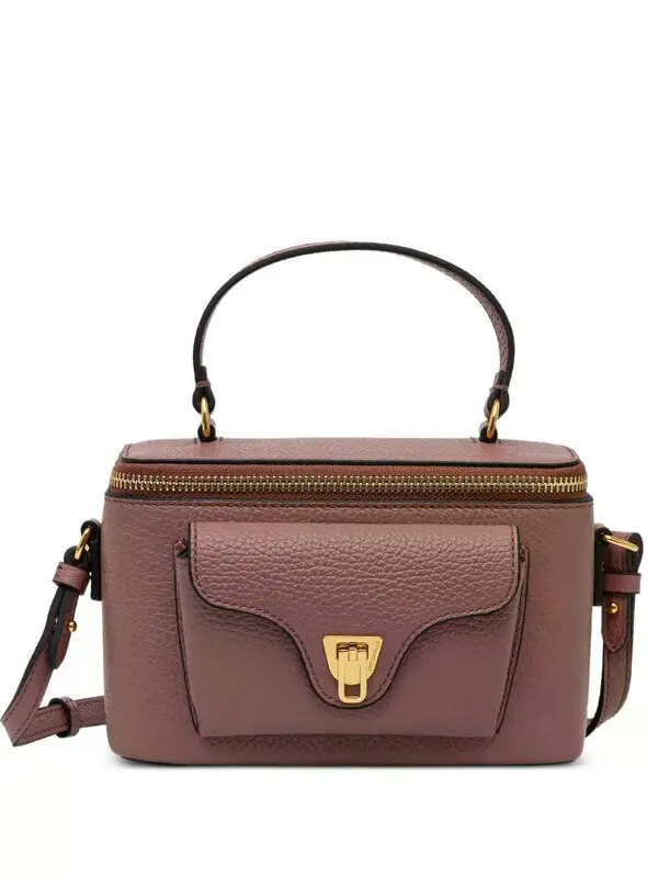 COCCINELLE Mini Beat Grainy Leather Shoulder Bag