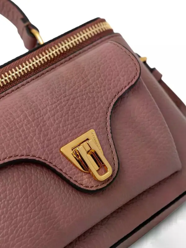 COCCINELLE Mini Beat Grainy Leather Shoulder Bag