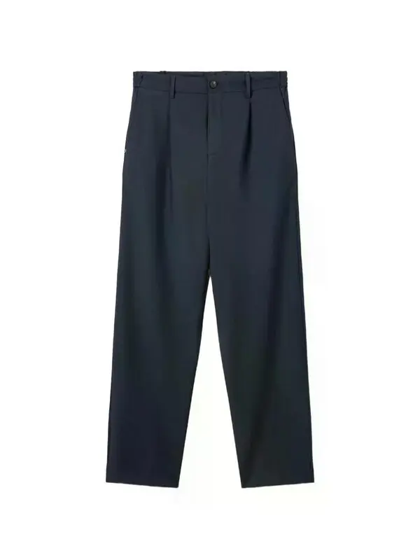WHITE SAND Luke Pleated Trousers