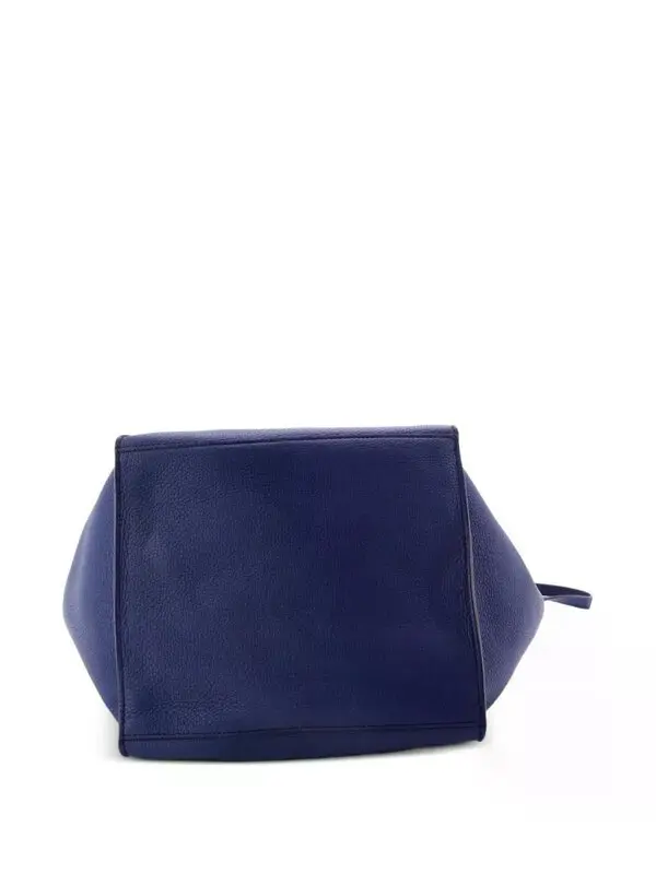 Celine Big Bag Grained Calfskin Small Satchel - Blue