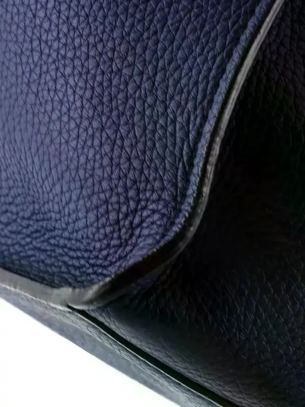 Celine Big Bag Grained Calfskin Small Satchel - Blue