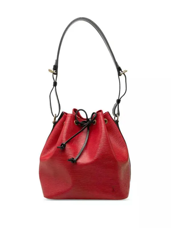 LOUIS VUITTON Epi Petit Bicolor Noe Bucket Bag