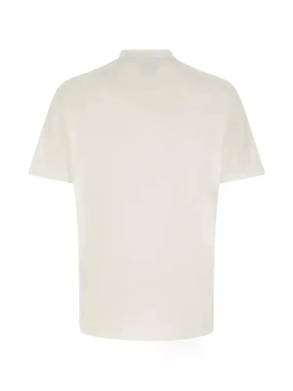 Brioni Logo-embroidered Raised-neck T-shirt