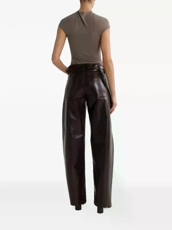 AGOLDE Arched-silhouette Wide-leg Trousers