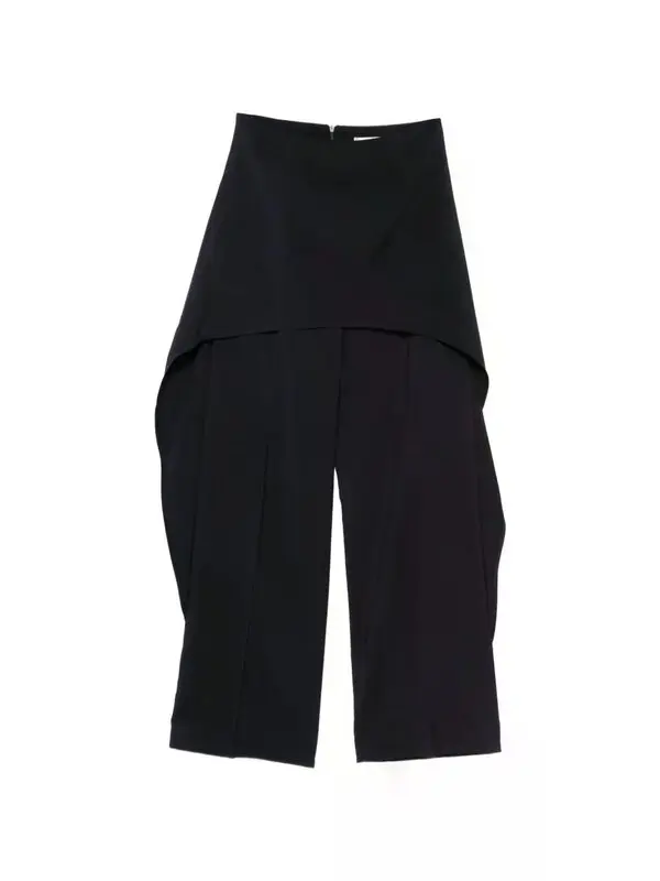Christian Wijnants Layered Draped-detail Trousers