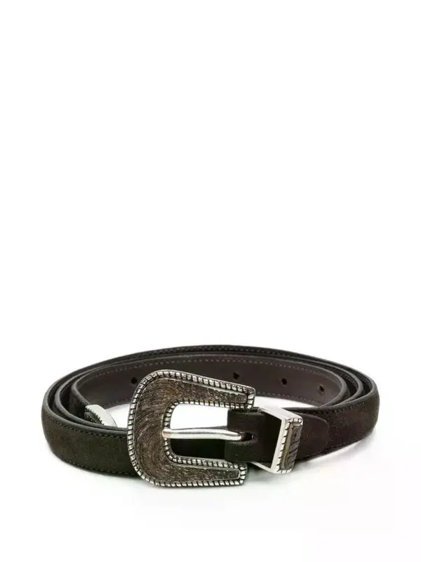 ERALDO Buckle-fastening Leather Belt