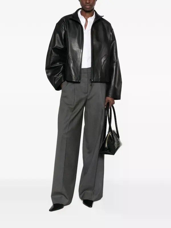 Peserico Pleated Wide-leg Trousers