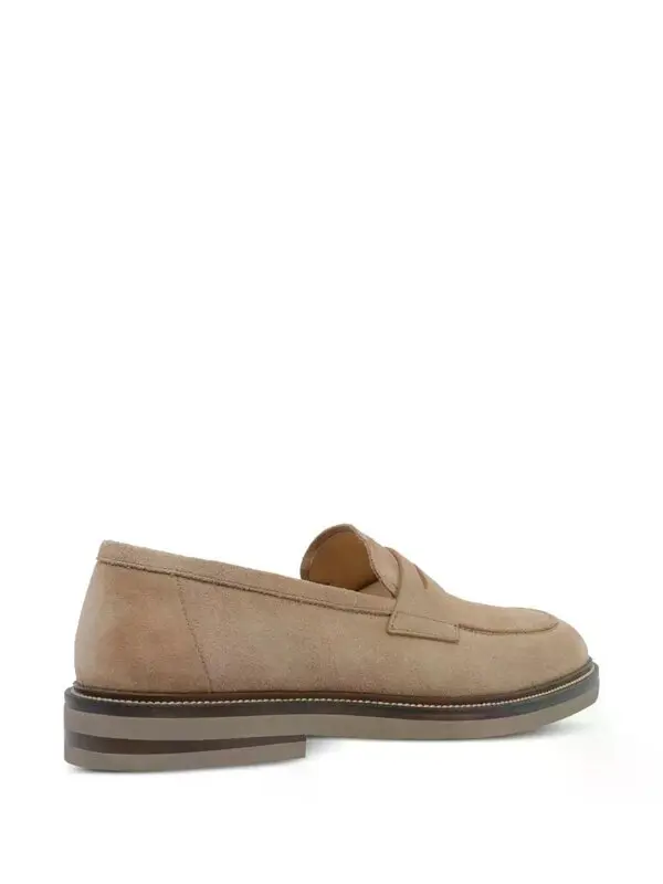 Brunello Cucinelli Suede Loafers