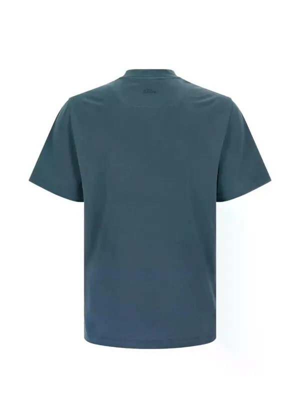 Brioni Logo-embroidered T-shirt