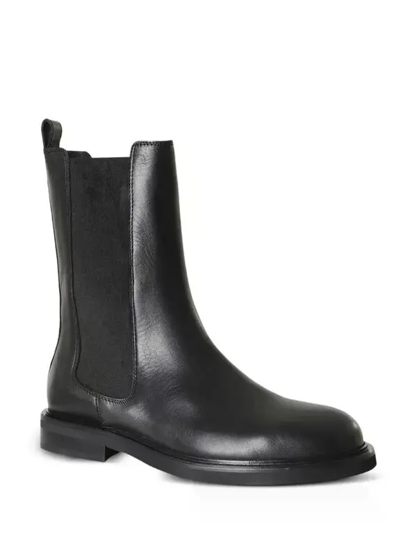 POEVE Elasticated-panel Chelsea Ankle Boots
