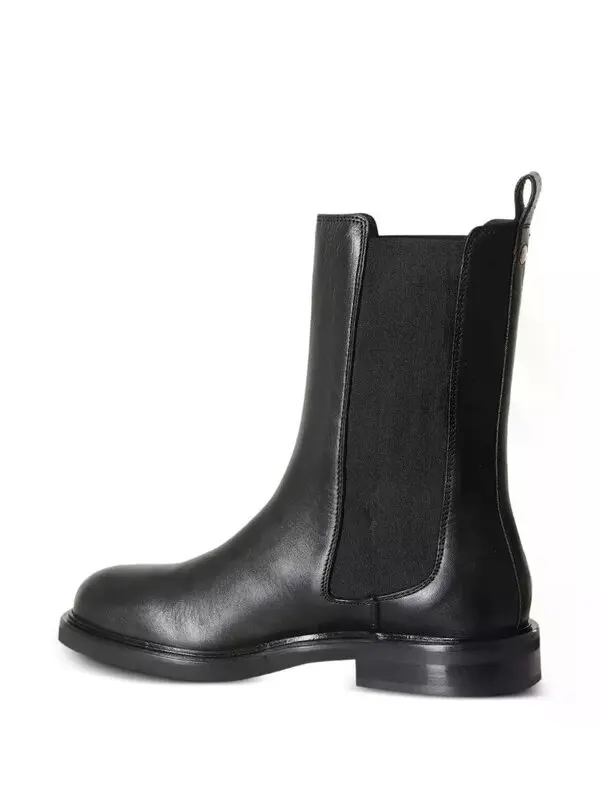 POEVE Elasticated-panel Chelsea Ankle Boots