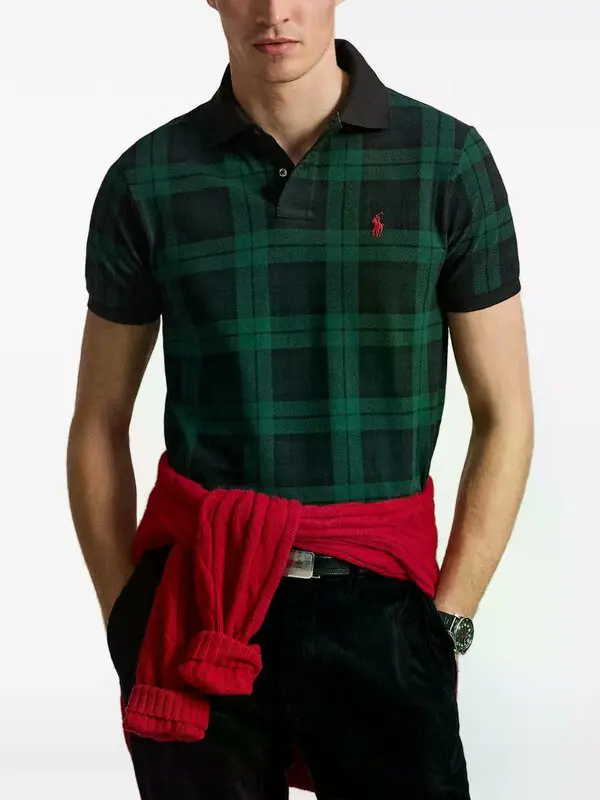 Polo Ralph Lauren Plaid-pattern Polo Shirt