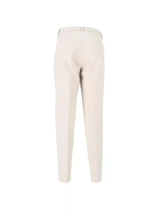 Peserico Pressed-crease Belt-loop Trousers