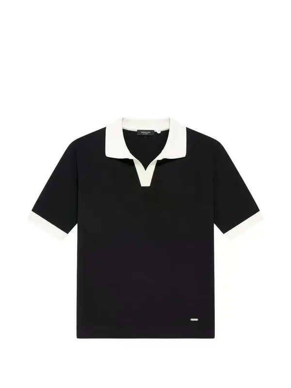 TOMBOLINI Contrast-trim Short-sleeve T-shirt