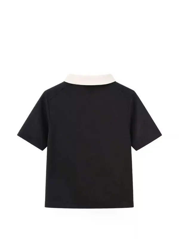 TOMBOLINI Contrast-trim Short-sleeve T-shirt