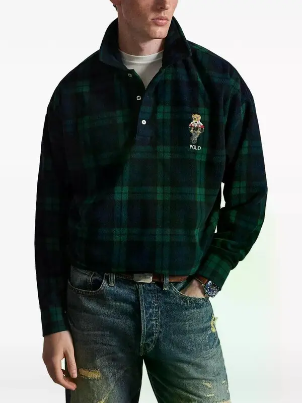 Polo Ralph Lauren Check-pattern Polo Bear Sweater