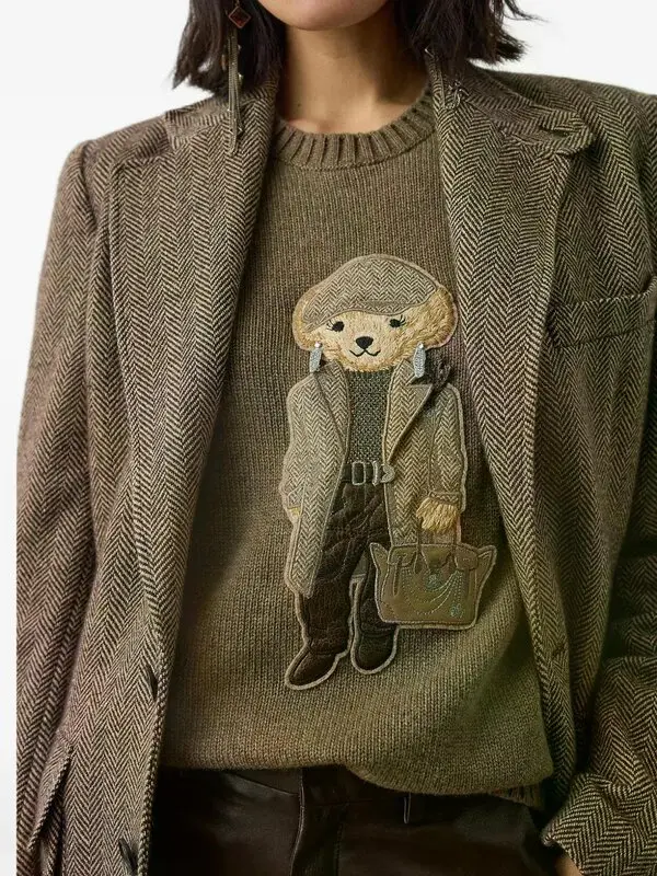 Ralph Lauren Polo Bear Intarsia-knit Sweater