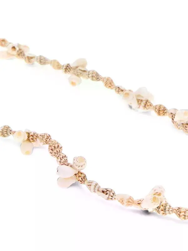 Alanui Mongo Shell Coin-pendant Necklace