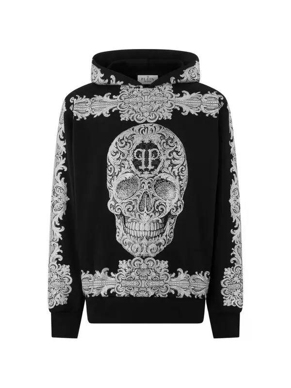 Philipp Plein Baroque Skull Hoodie
