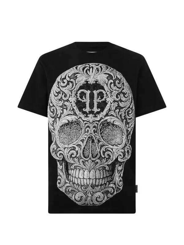 Philipp Plein Baroque Skull-print T-shirt