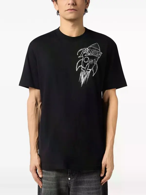 Philipp Plein Rocket-print T-shirt