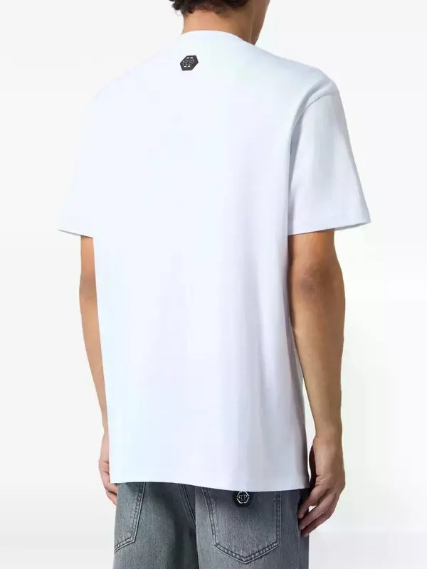 Philipp Plein Space Dragon Crystal-embellished T-shirt