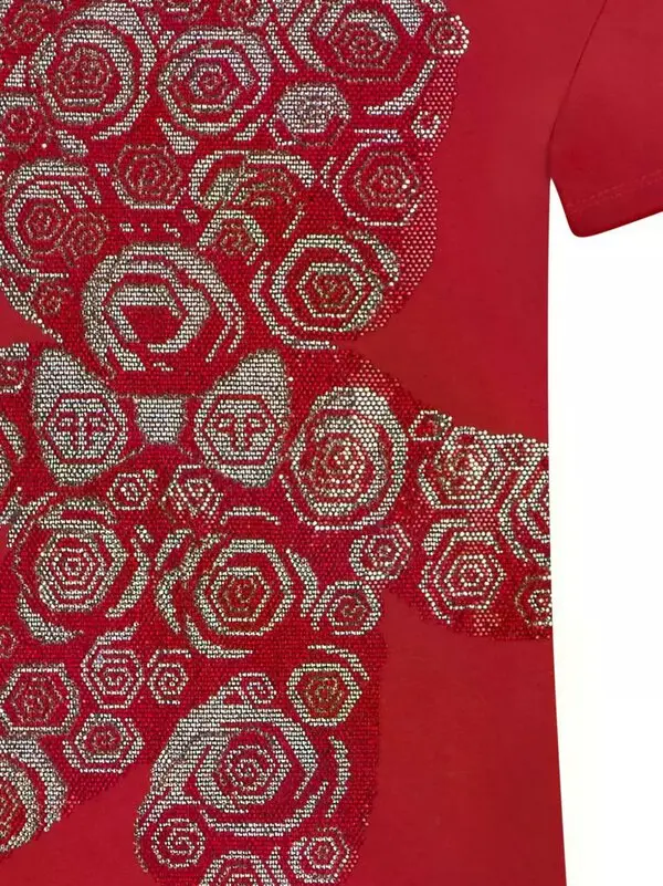 Philipp Plein Flower Teddy Pure Fit T-shirt
